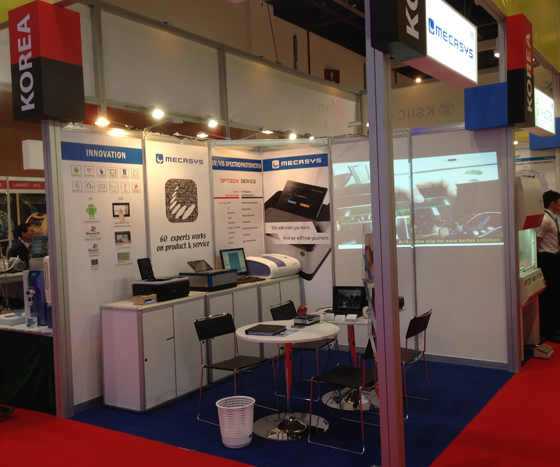 MECASYS-Better solutions in Spectroscopic analysis - Thank you for your visit during ARABLAB 2013